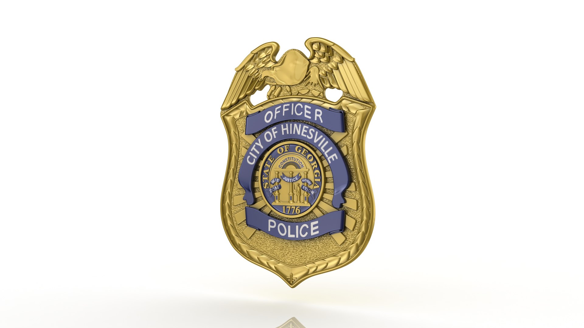 Police Badge Model - TurboSquid 2149634