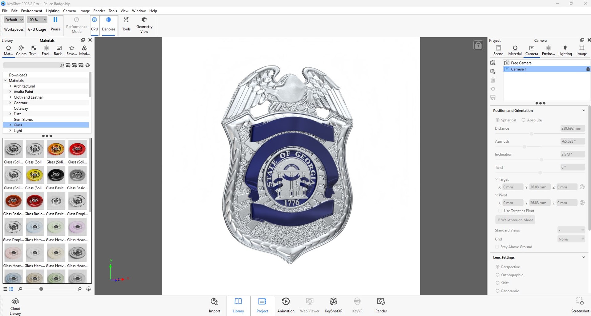 Police Badge model - TurboSquid 2149634