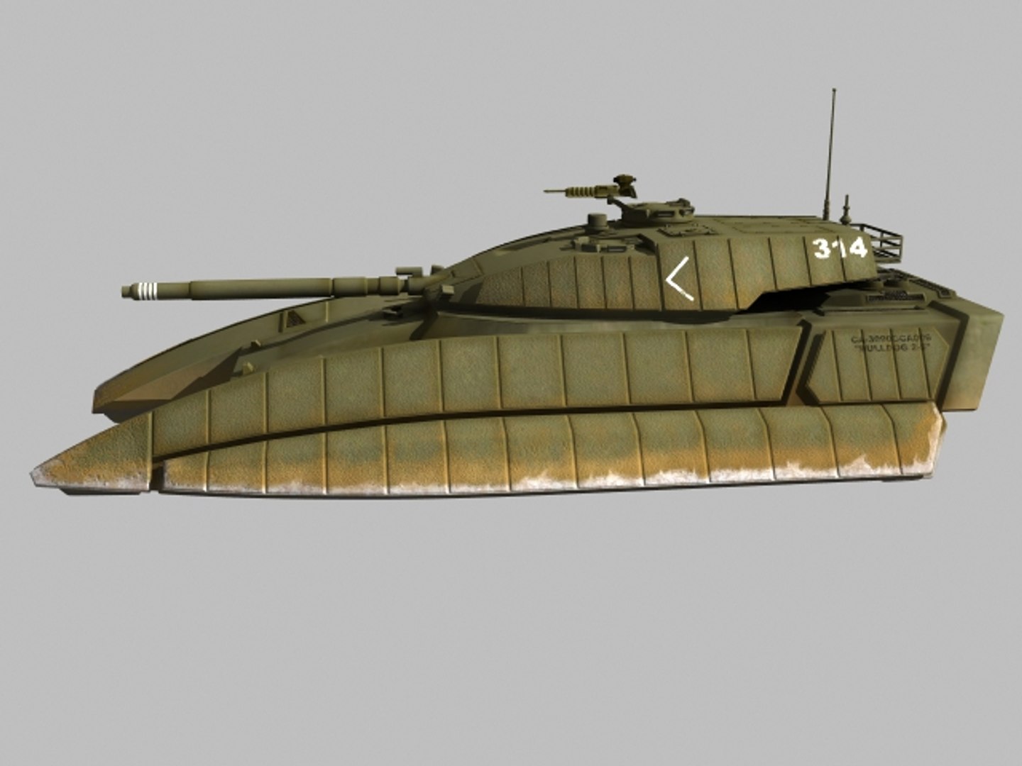 lightwave v rhino hover tank
