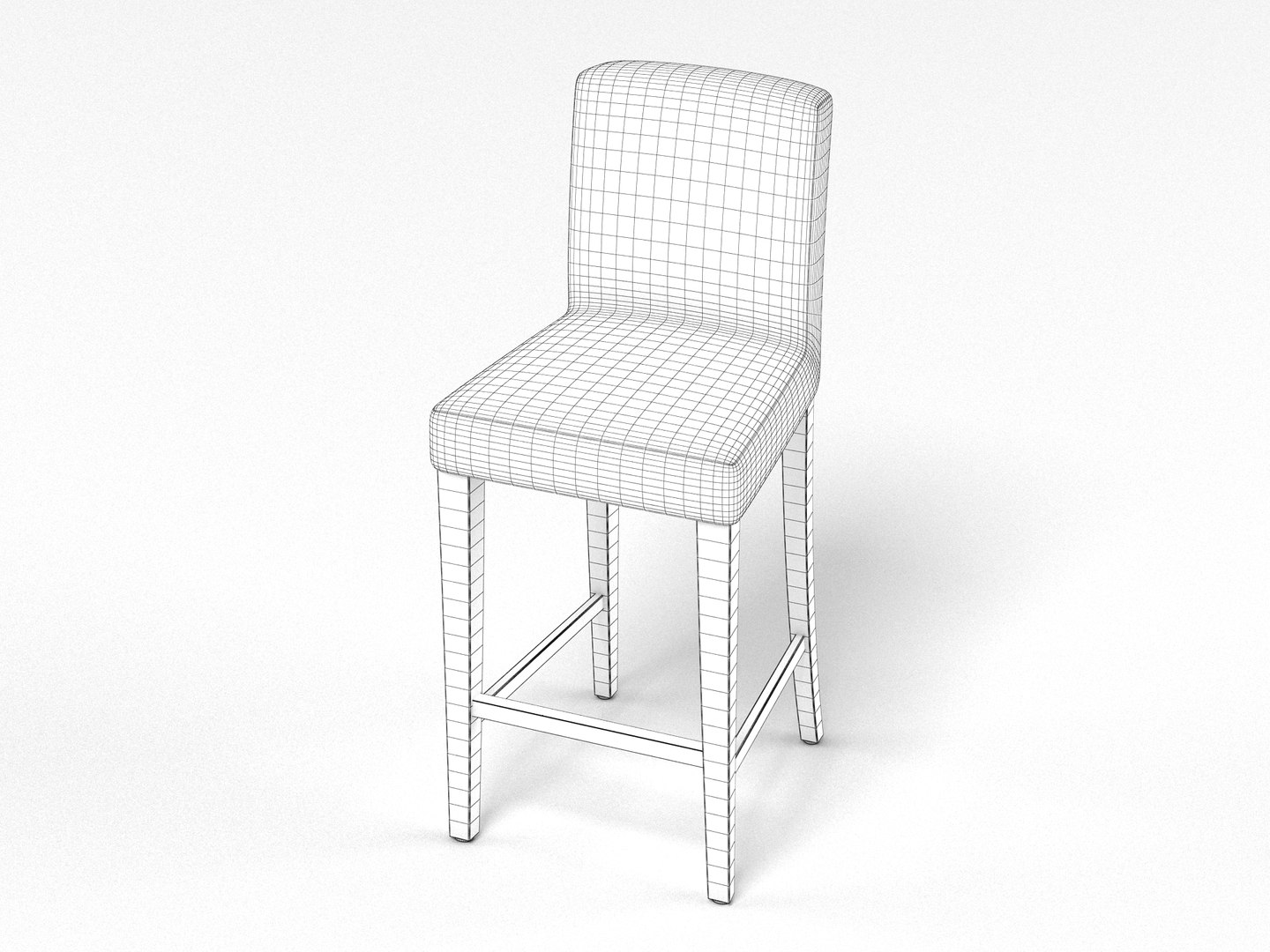 3D barstool realistic model - TurboSquid 1418208