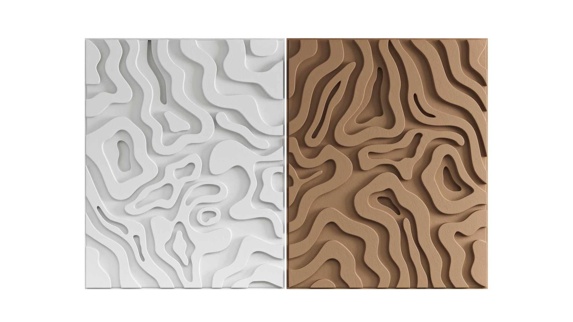 3D Wall Art Panel 03 Model - TurboSquid 2397764