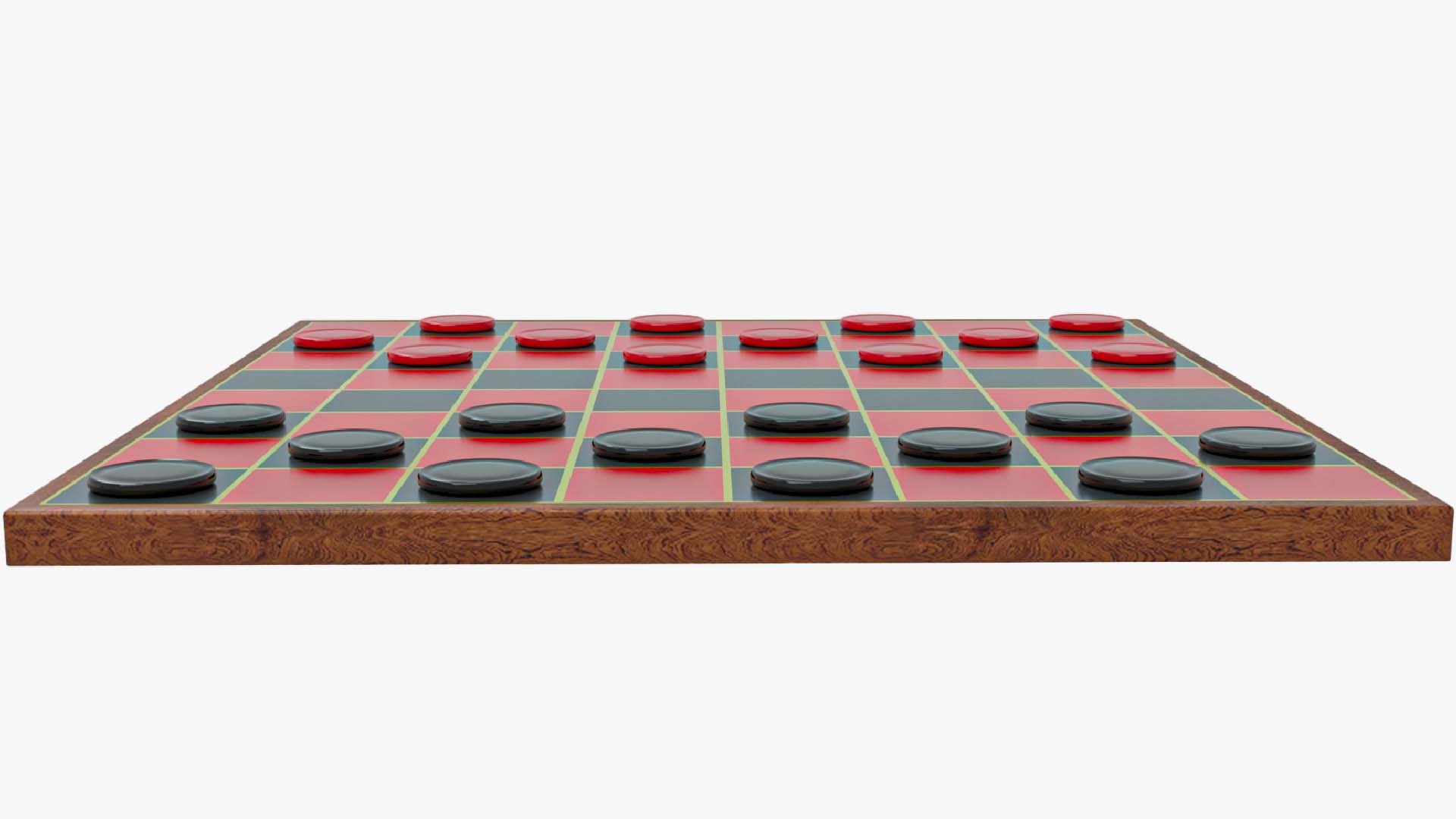 Checkers 3D Model - TurboSquid 2292033