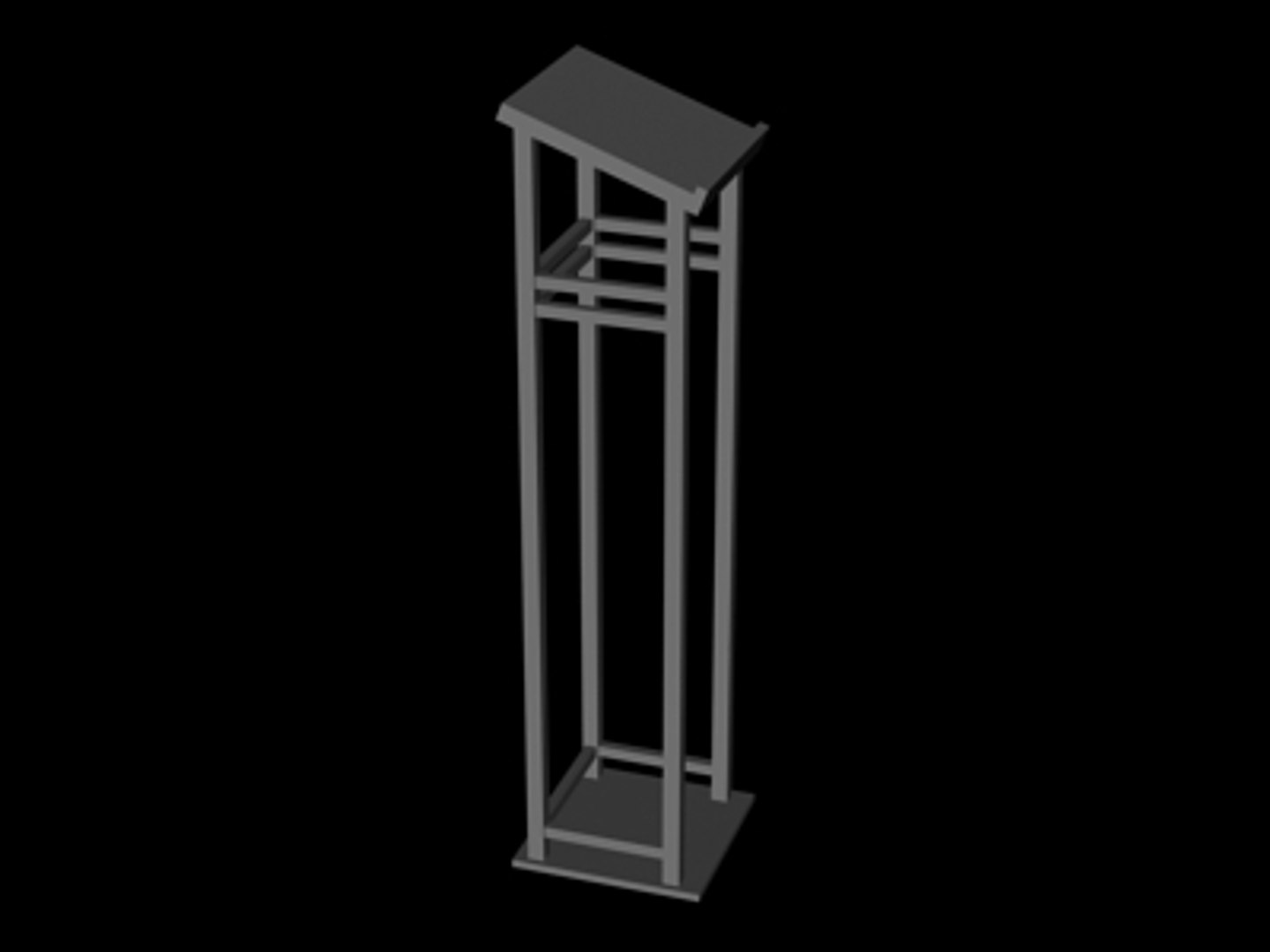 Podium 3d Model