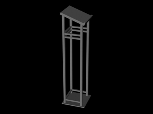 podium 3d model