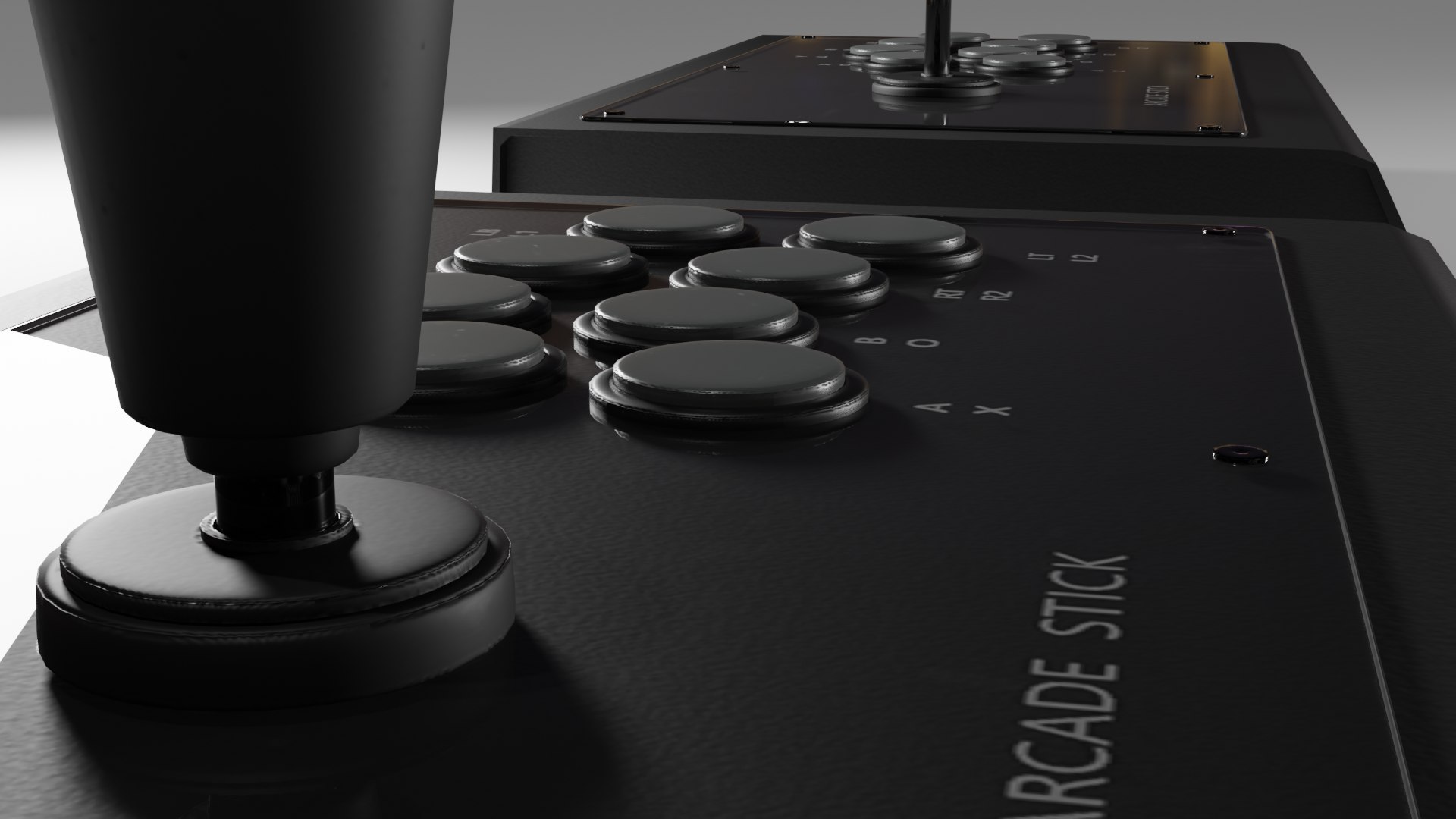 Arcade Stick 3D Model - TurboSquid 1712011