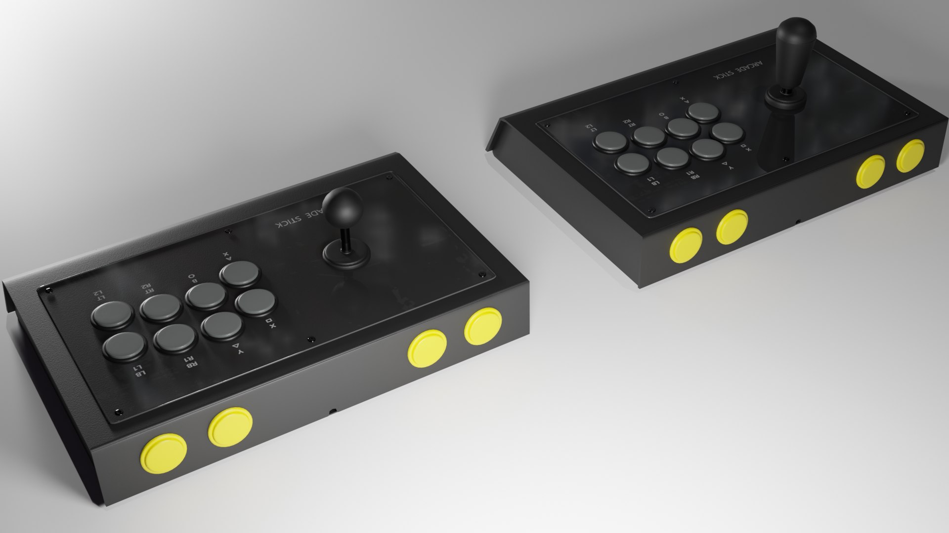 Arcade Stick 3D Model - TurboSquid 1712011
