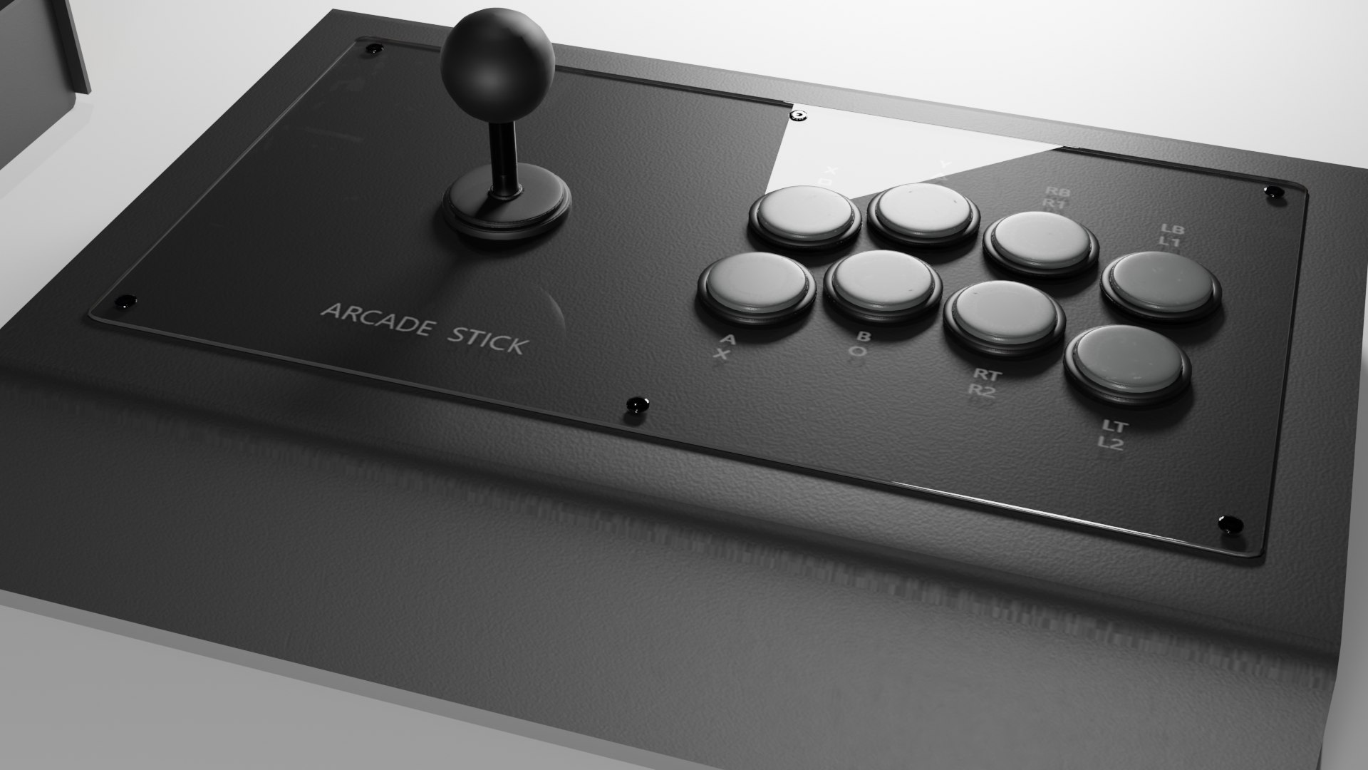 Arcade Stick 3D Model - TurboSquid 1712011