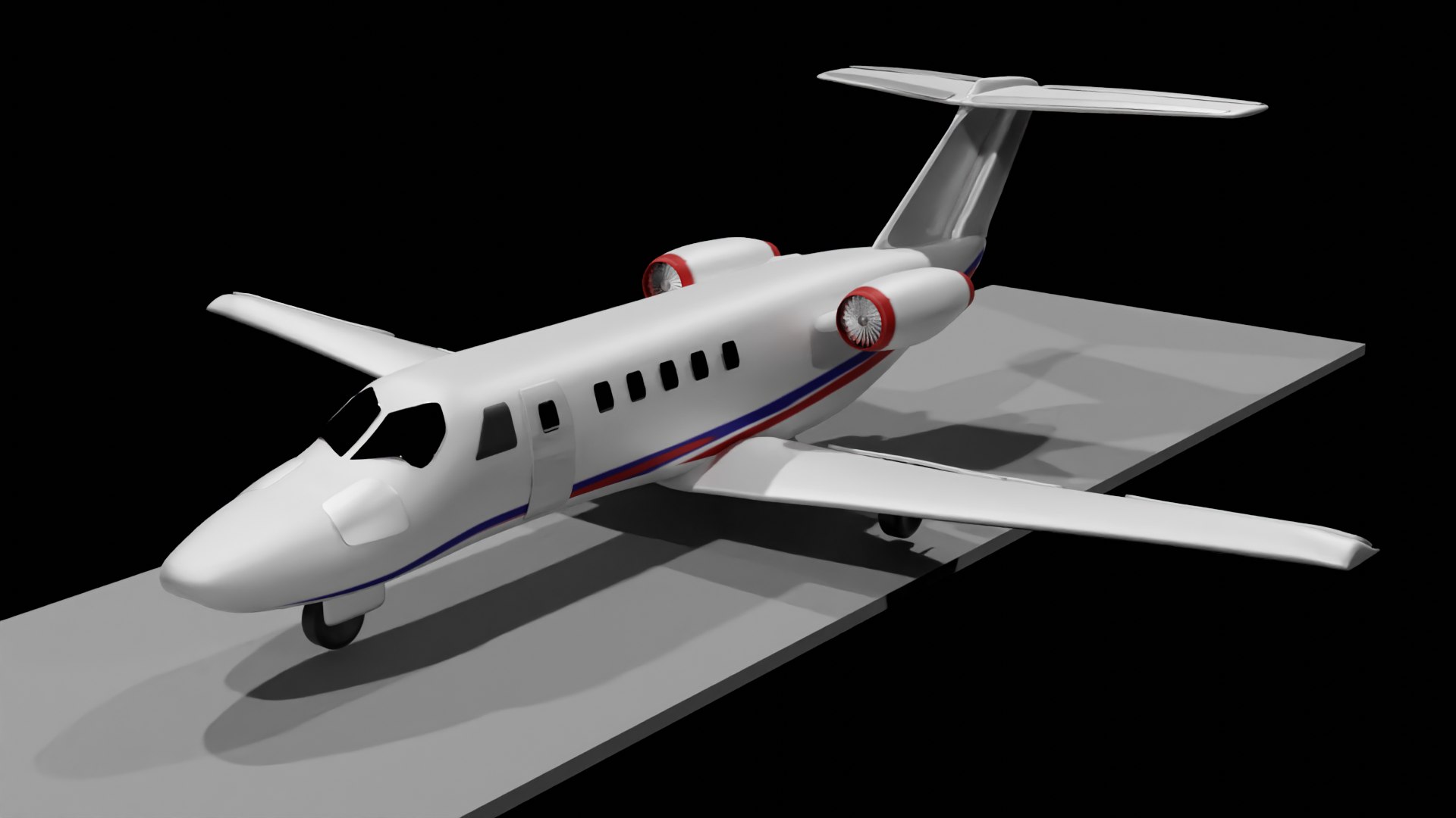 Cessna Citation CJ2 3D - TurboSquid 2138363