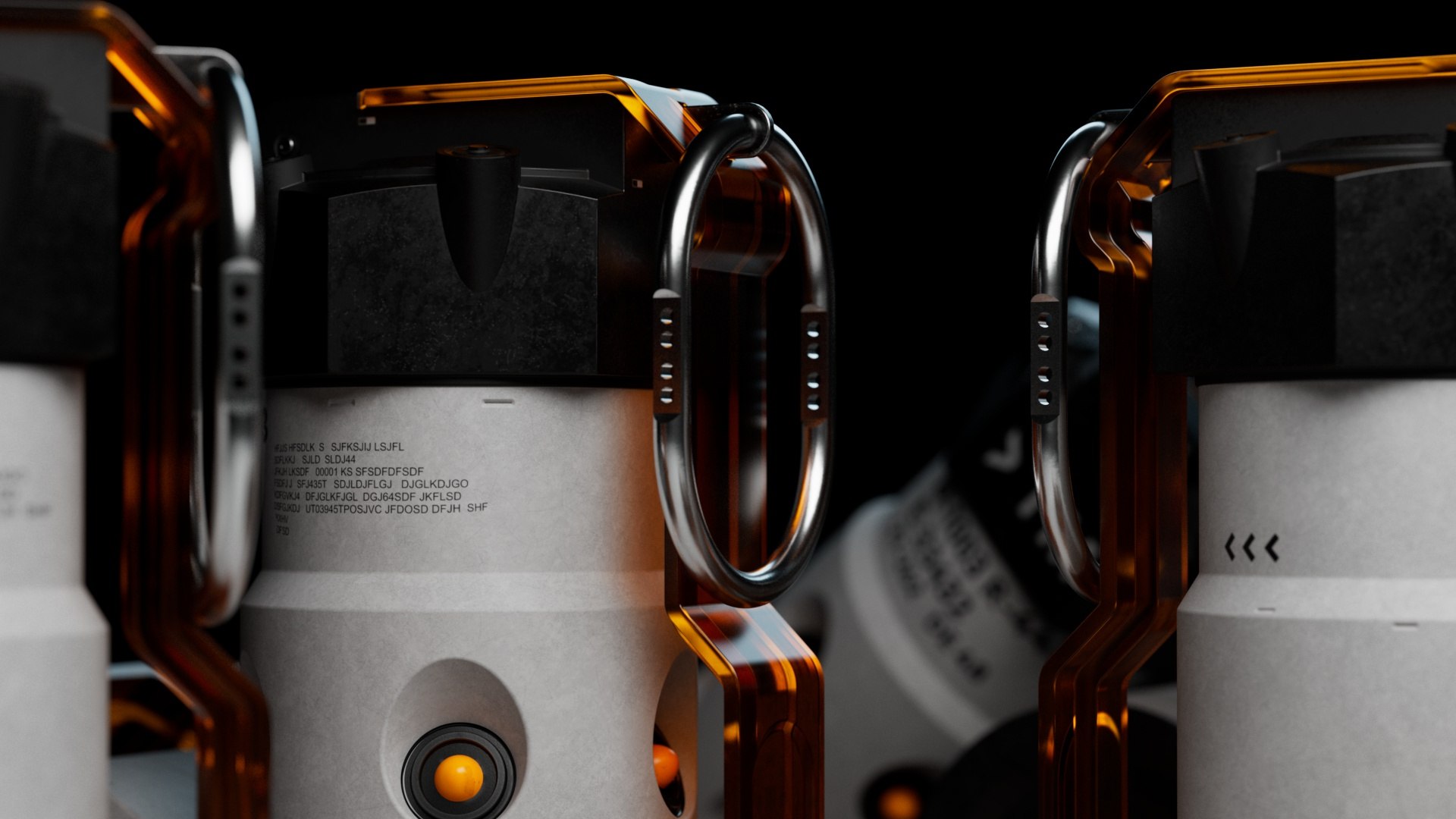 3D Futuristic Grenade - TurboSquid 2049274