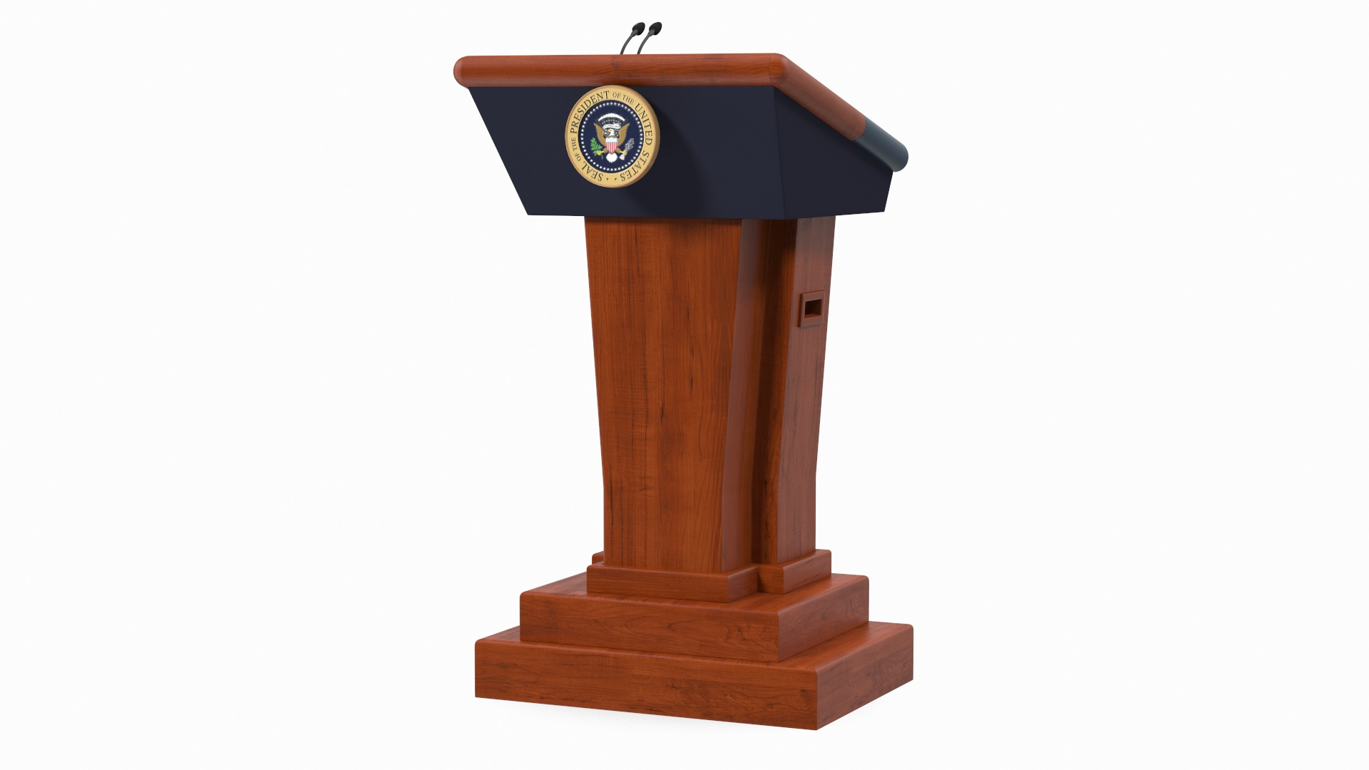 Speech Stand United States 3D Model - TurboSquid 1434824