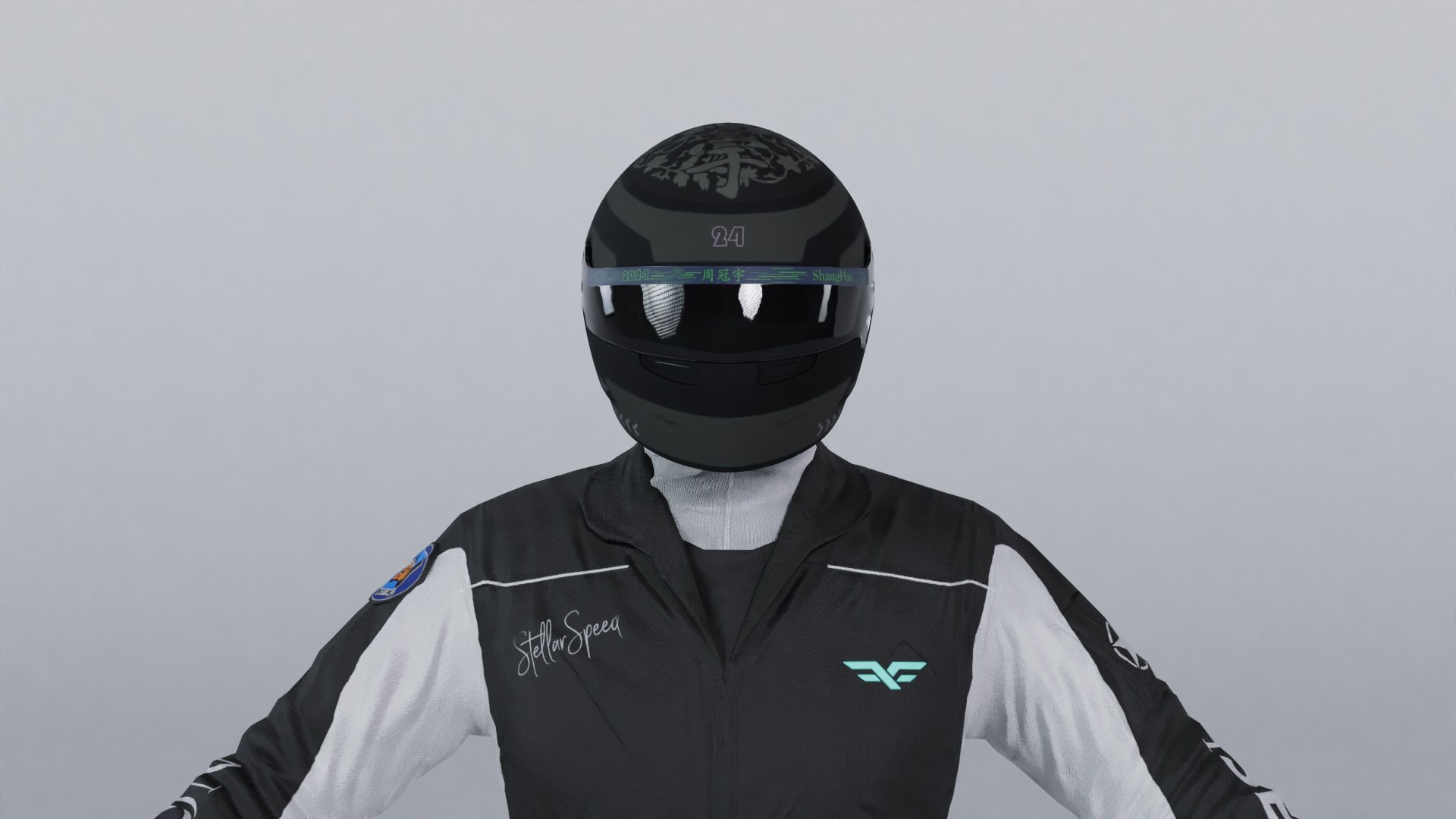 3D Racing Driver Realistic 3D Model Model - TurboSquid 2221742