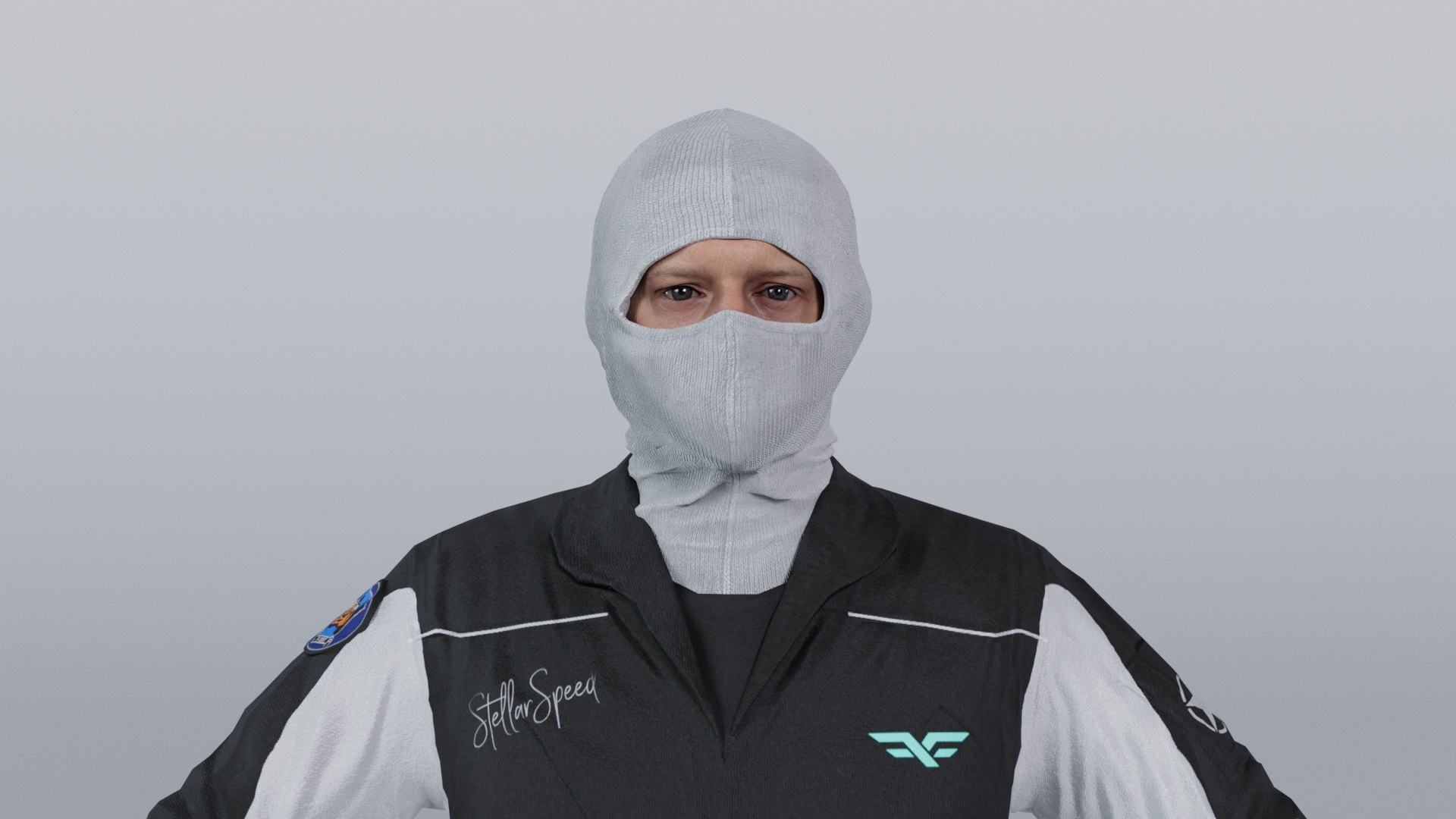 3D Racing Driver Realistic 3D Model Model - TurboSquid 2221742