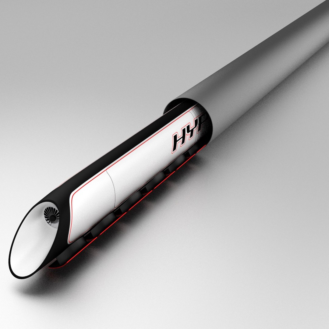3d passenger capsule hyperloop
