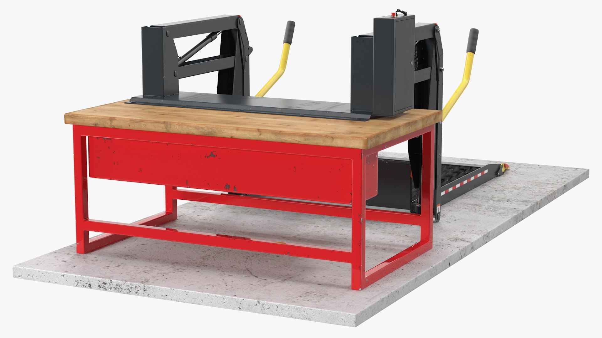 Ricon Linear Wheelchair Lift 3D - TurboSquid 1581065
