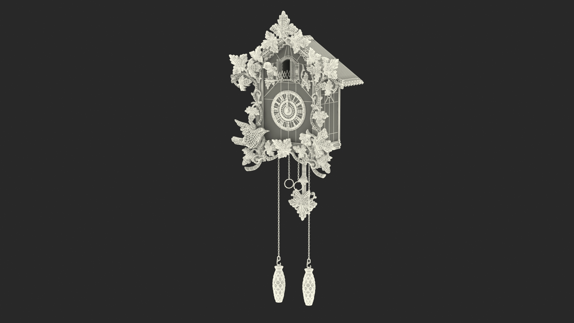 3D Model Rigged Cuckoo Clocks Collection - TurboSquid 1909679