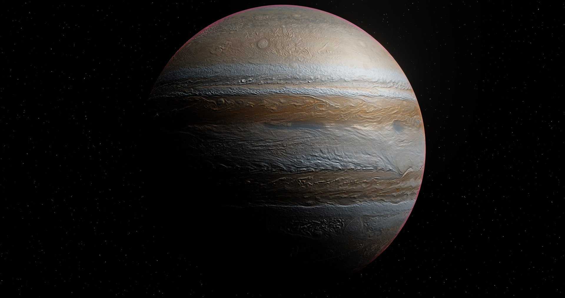 3D Animated Jupiter planet model - TurboSquid 1802943