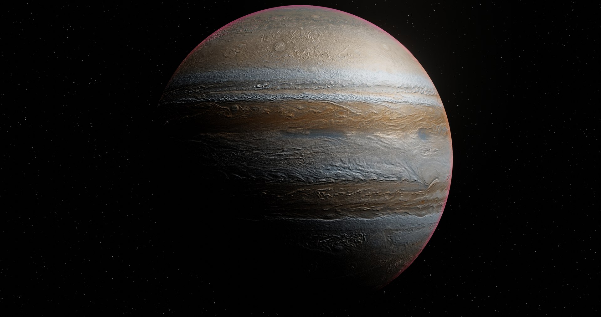 3D Animated Jupiter Planet Model - TurboSquid 1802943