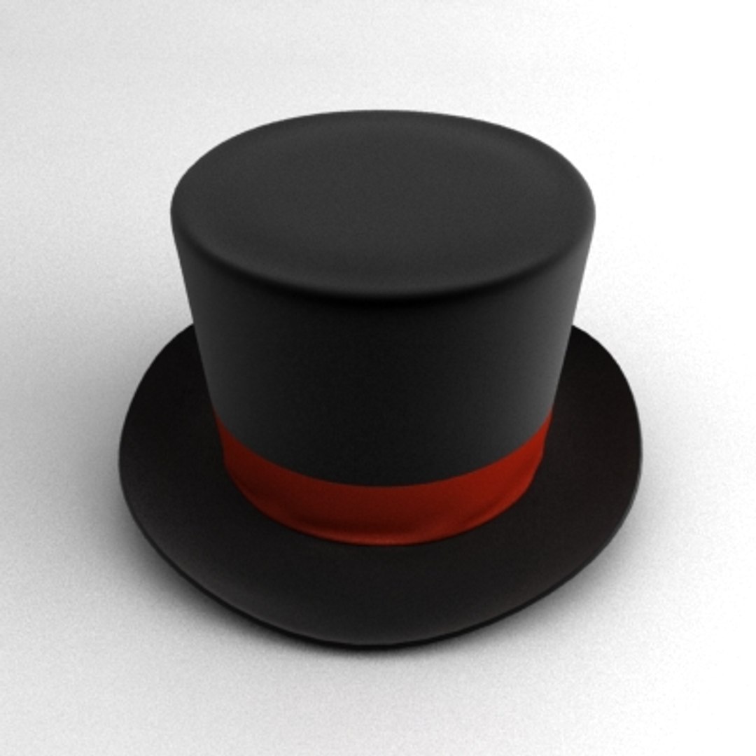 3d Model Of Magic Hat Magician