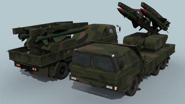 3D hq-12 chinese missile - TurboSquid 1662226