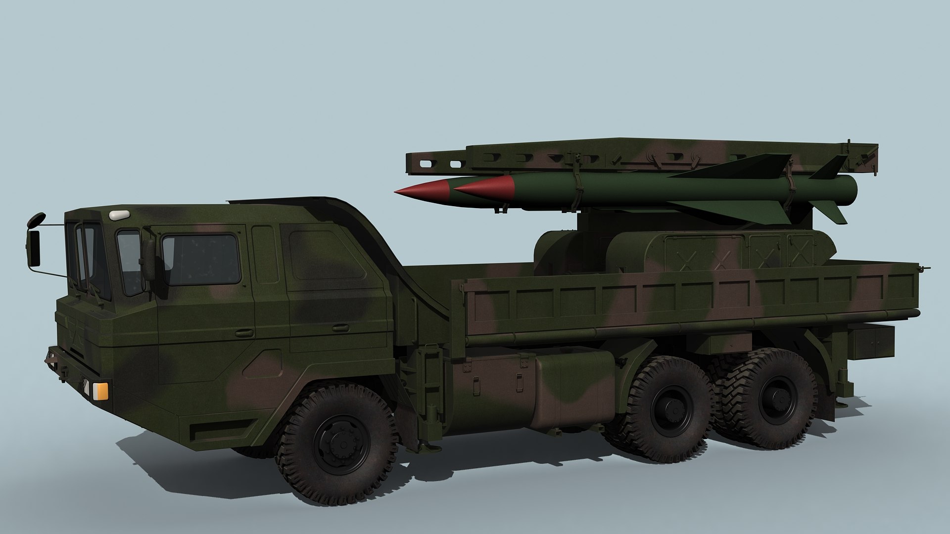 3D hq-12 chinese missile - TurboSquid 1662226