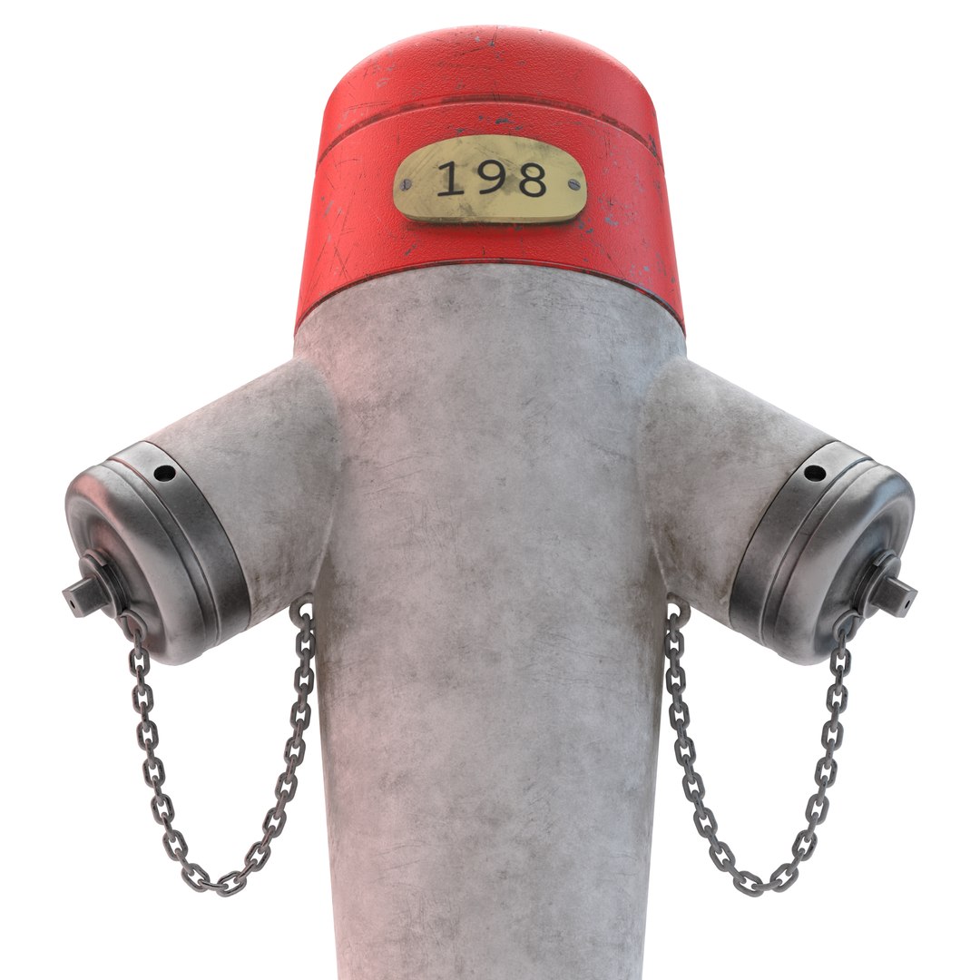 3D Swiss Fire Hydrant - Clean and Dirt version included - TurboSquid ...