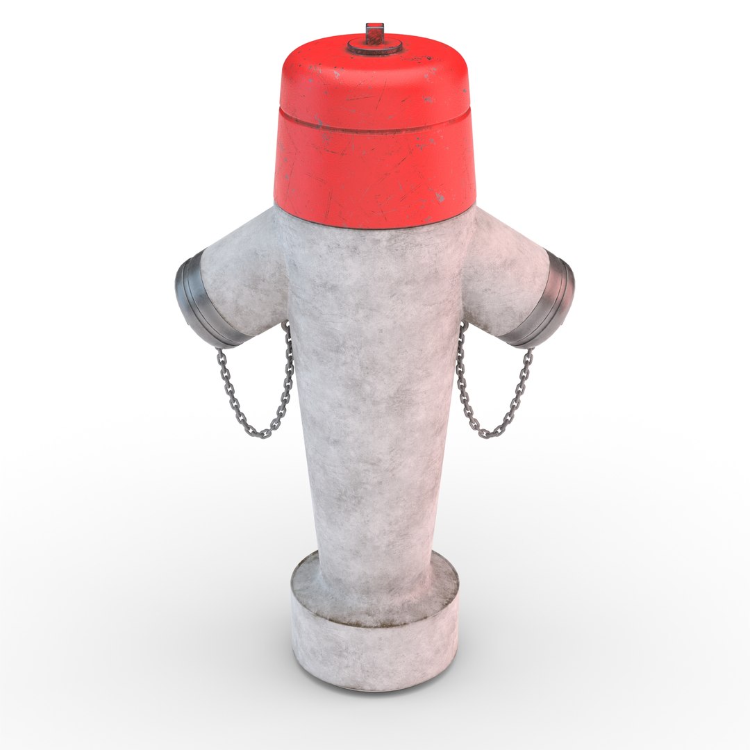 3D Swiss Fire Hydrant - Clean and Dirt version included - TurboSquid ...