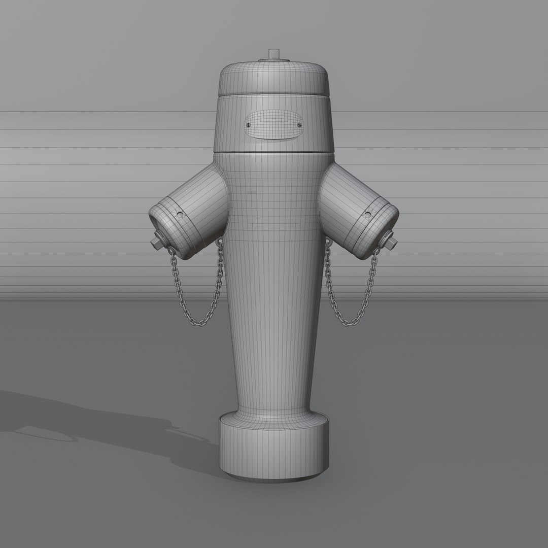 3D Swiss Fire Hydrant - Clean and Dirt version included - TurboSquid ...