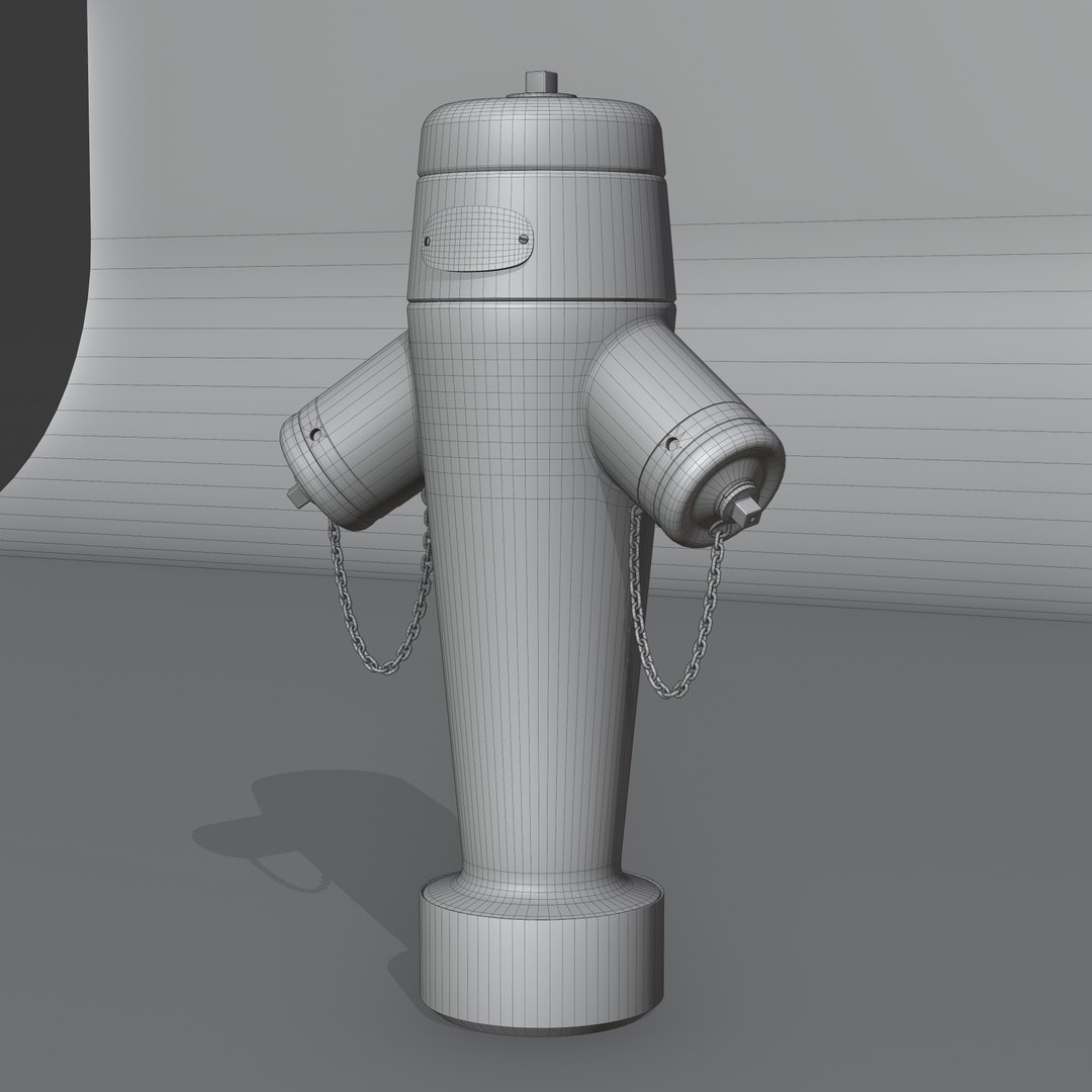 3D Swiss Fire Hydrant - Clean and Dirt version included - TurboSquid ...