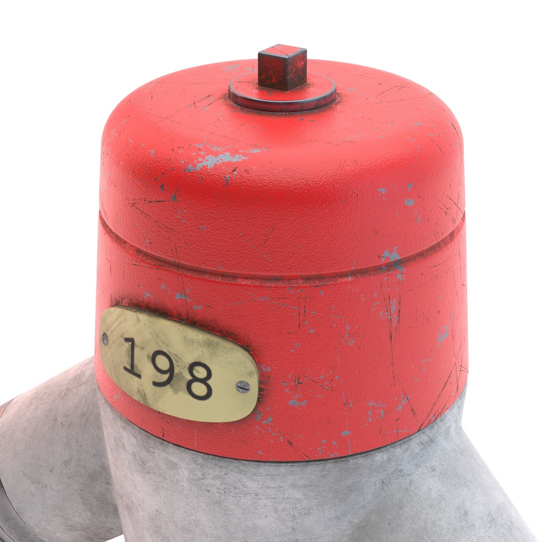 3D Swiss Fire Hydrant - Clean and Dirt version included - TurboSquid ...