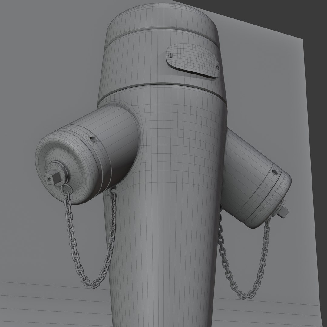 3D Swiss Fire Hydrant - Clean and Dirt version included - TurboSquid ...