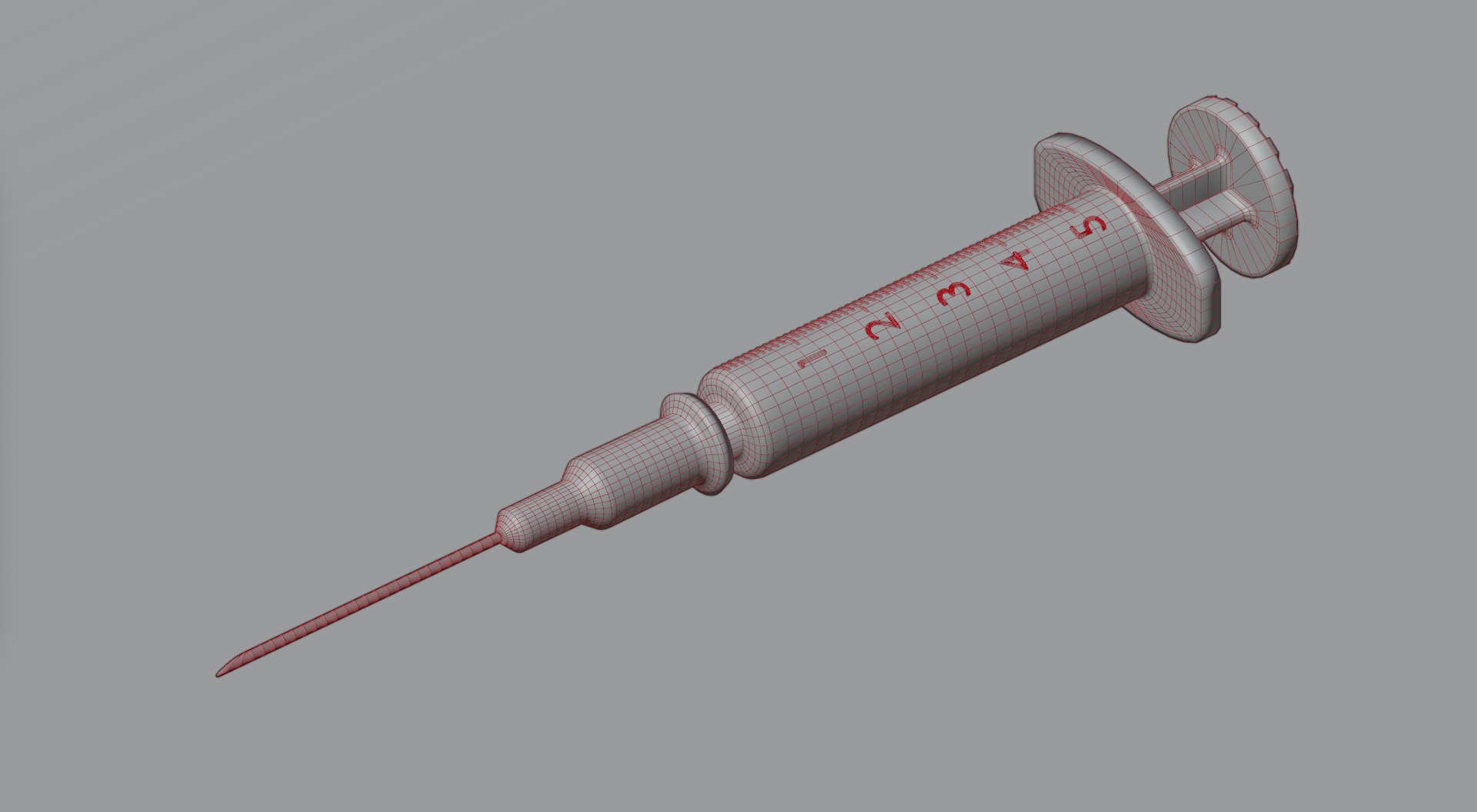 3D Syringe Model - TurboSquid 1829656