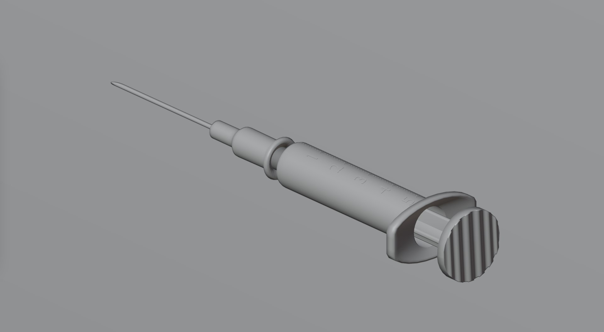 3D Syringe Model - TurboSquid 1829656