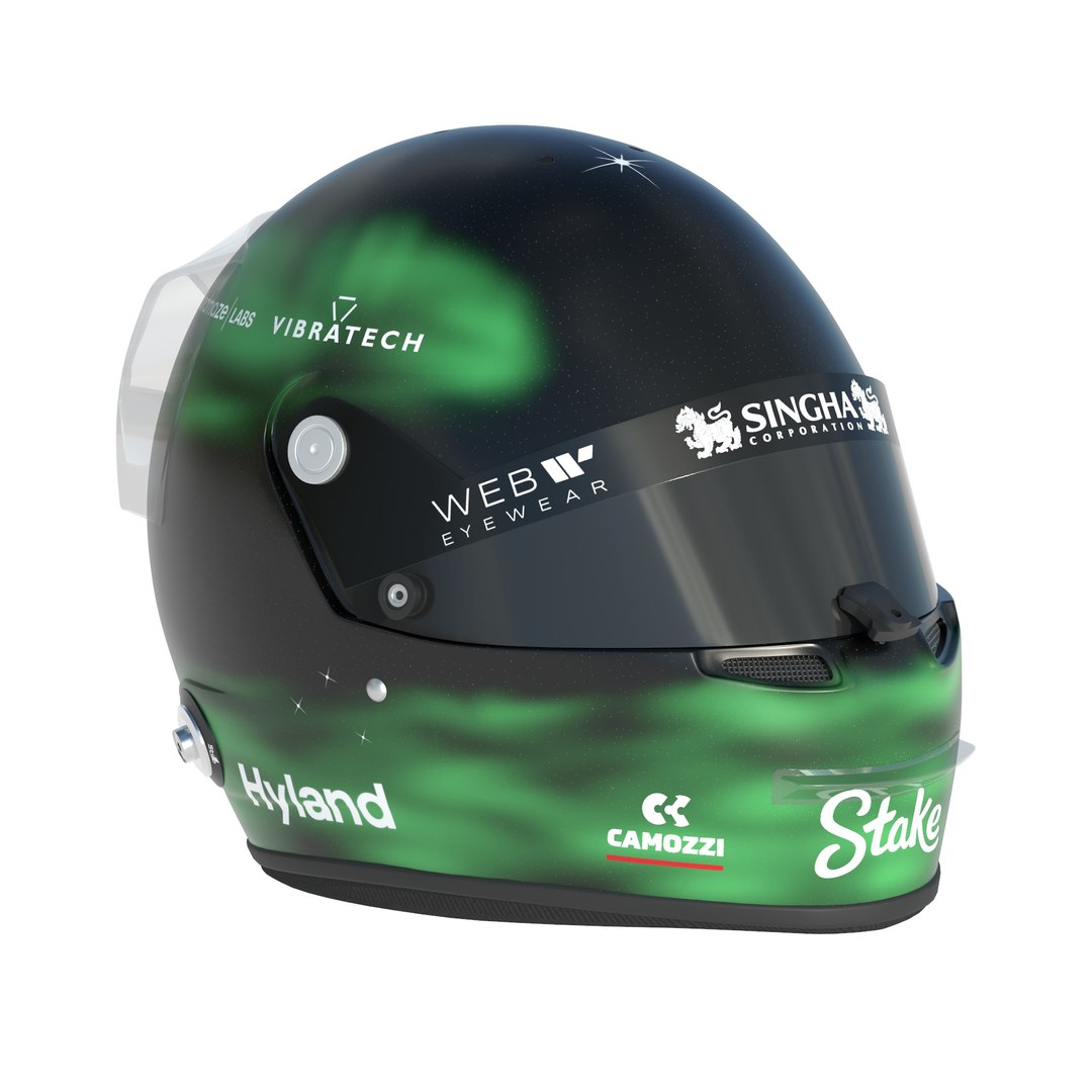 F1 Bottas Helmet 2024 Model - TurboSquid 2251934