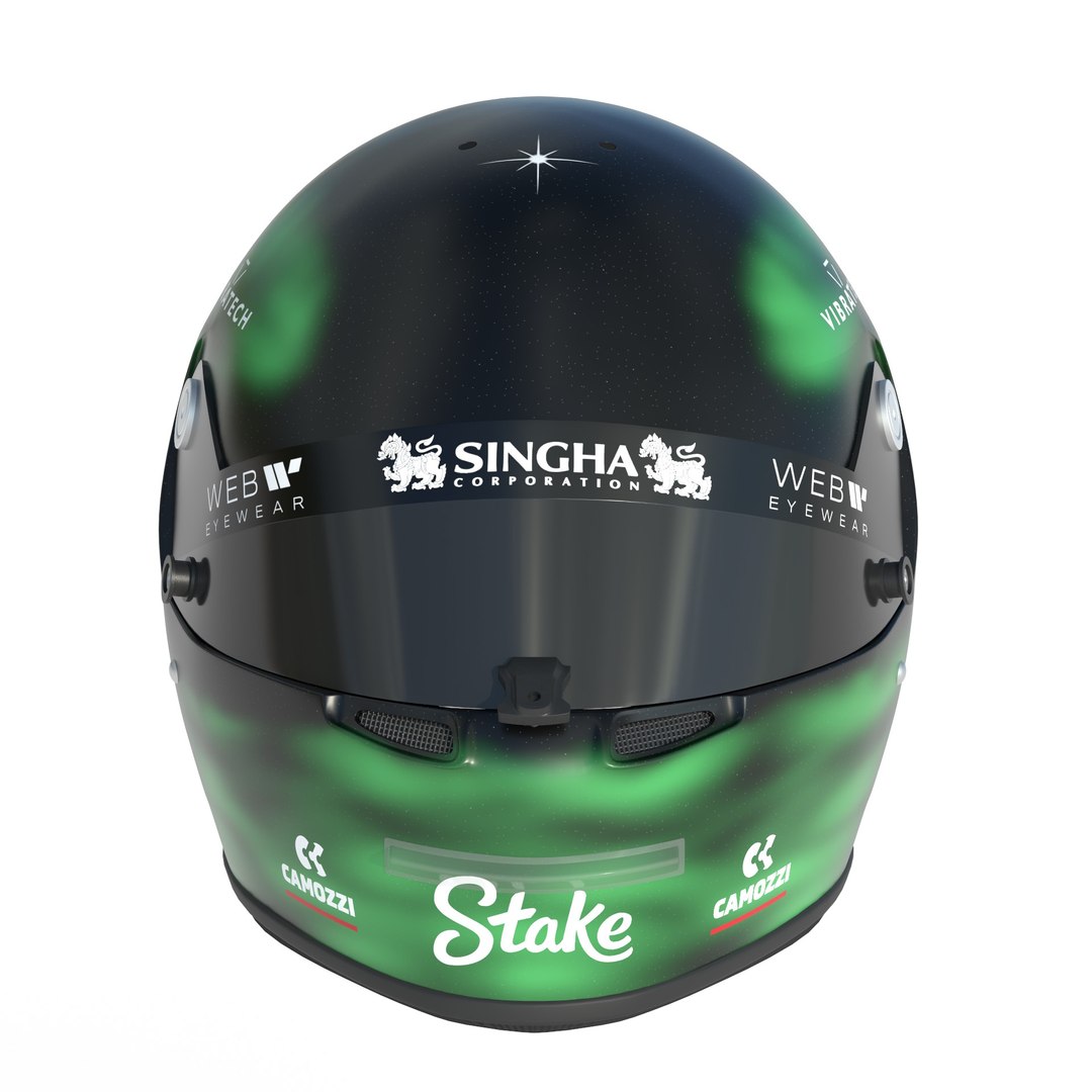 F1 Bottas Helmet 2024 Model - TurboSquid 2251934