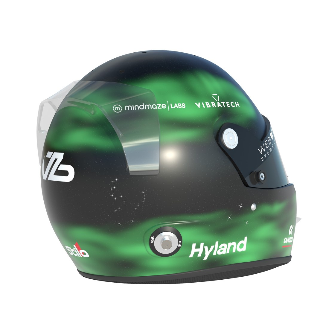 F1 Bottas Helmet 2024 Model - TurboSquid 2251934
