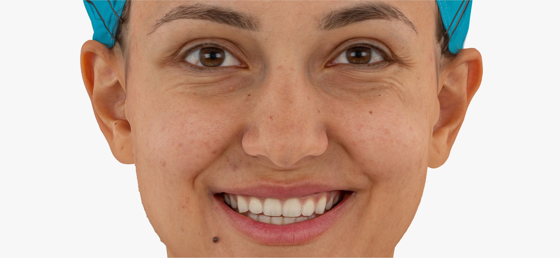 3D Joy Human Head Smile RAW Scan Model - TurboSquid 1720327