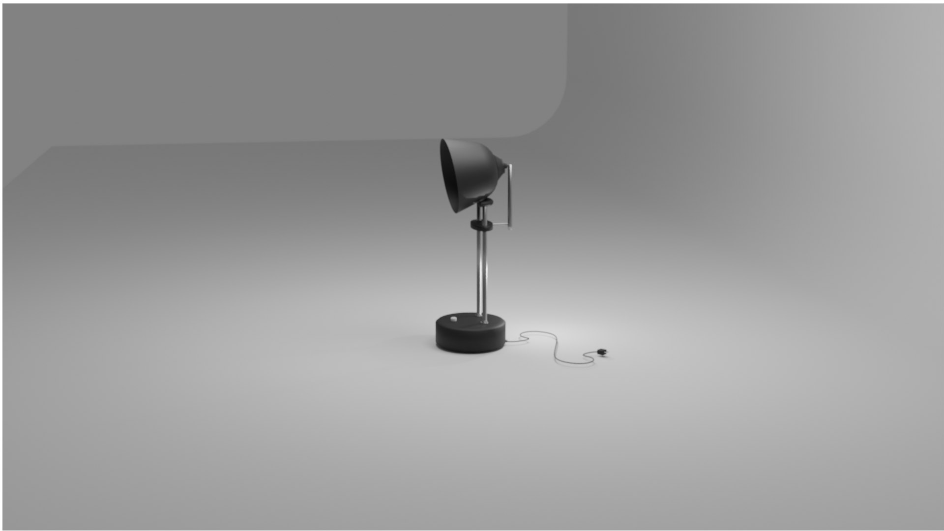 Modern Desk Lamp Model - TurboSquid 2239832