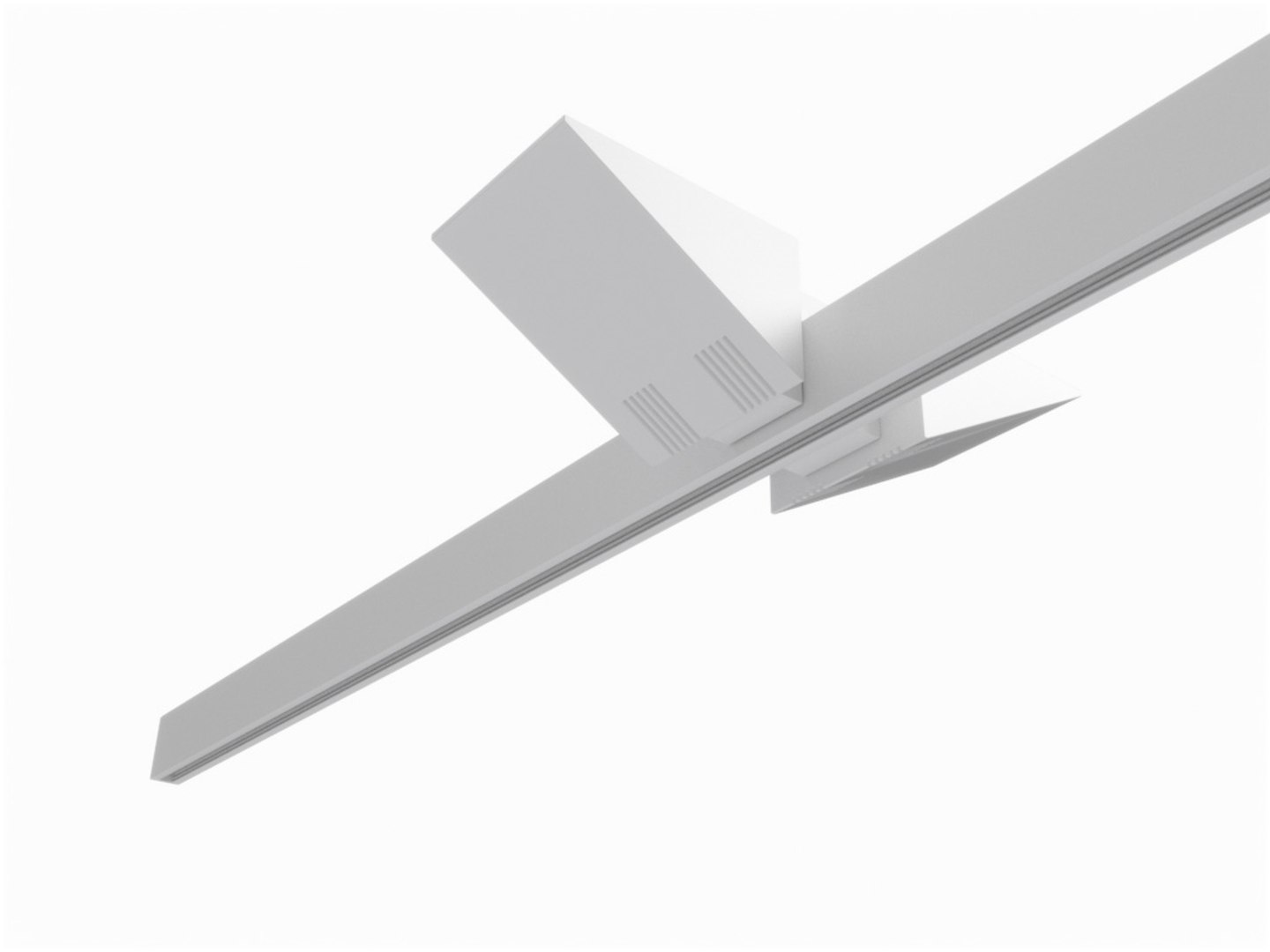 3d Erco Hi-trac Track Lighting