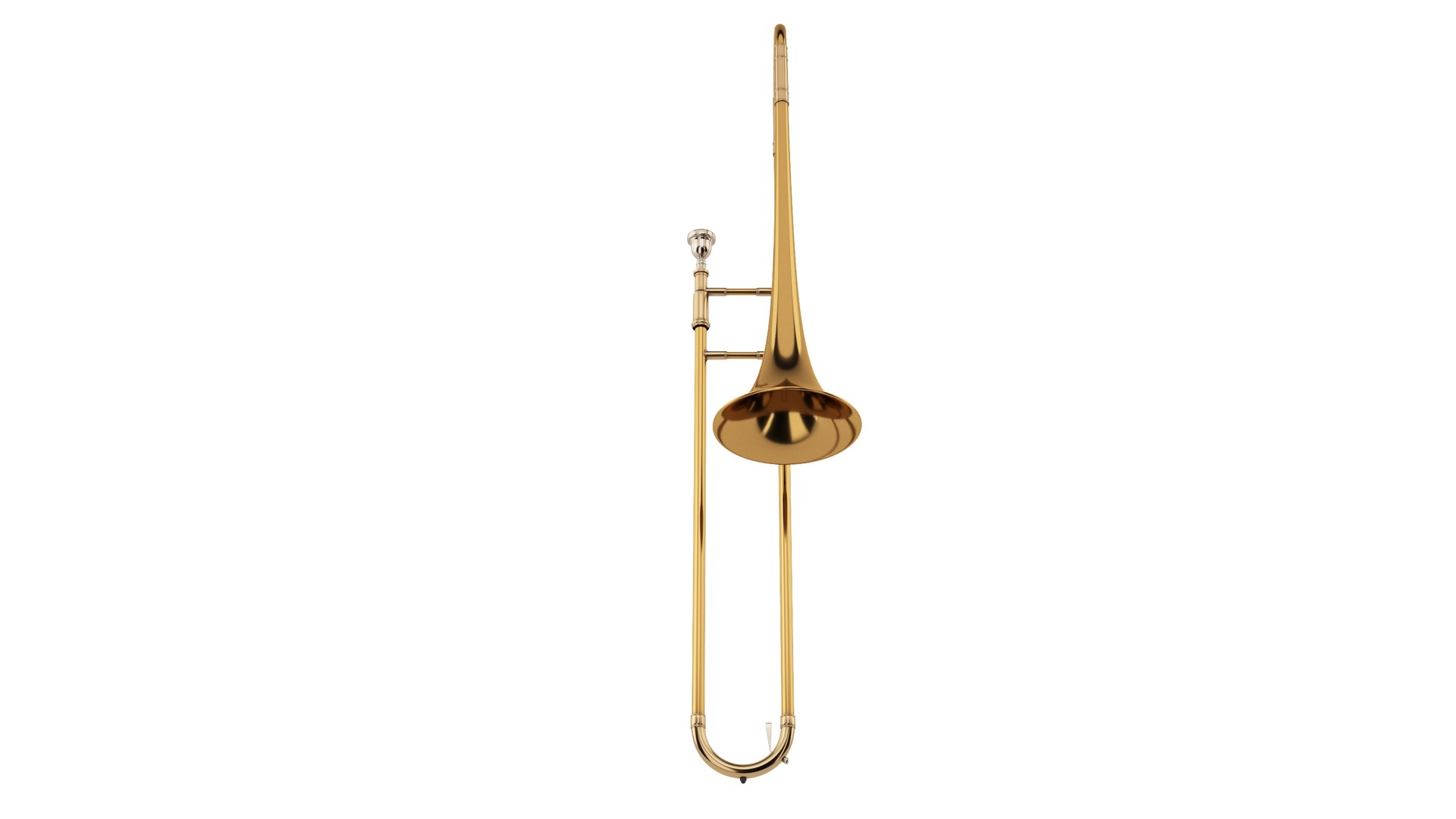 Trombone Model - TurboSquid 2014332