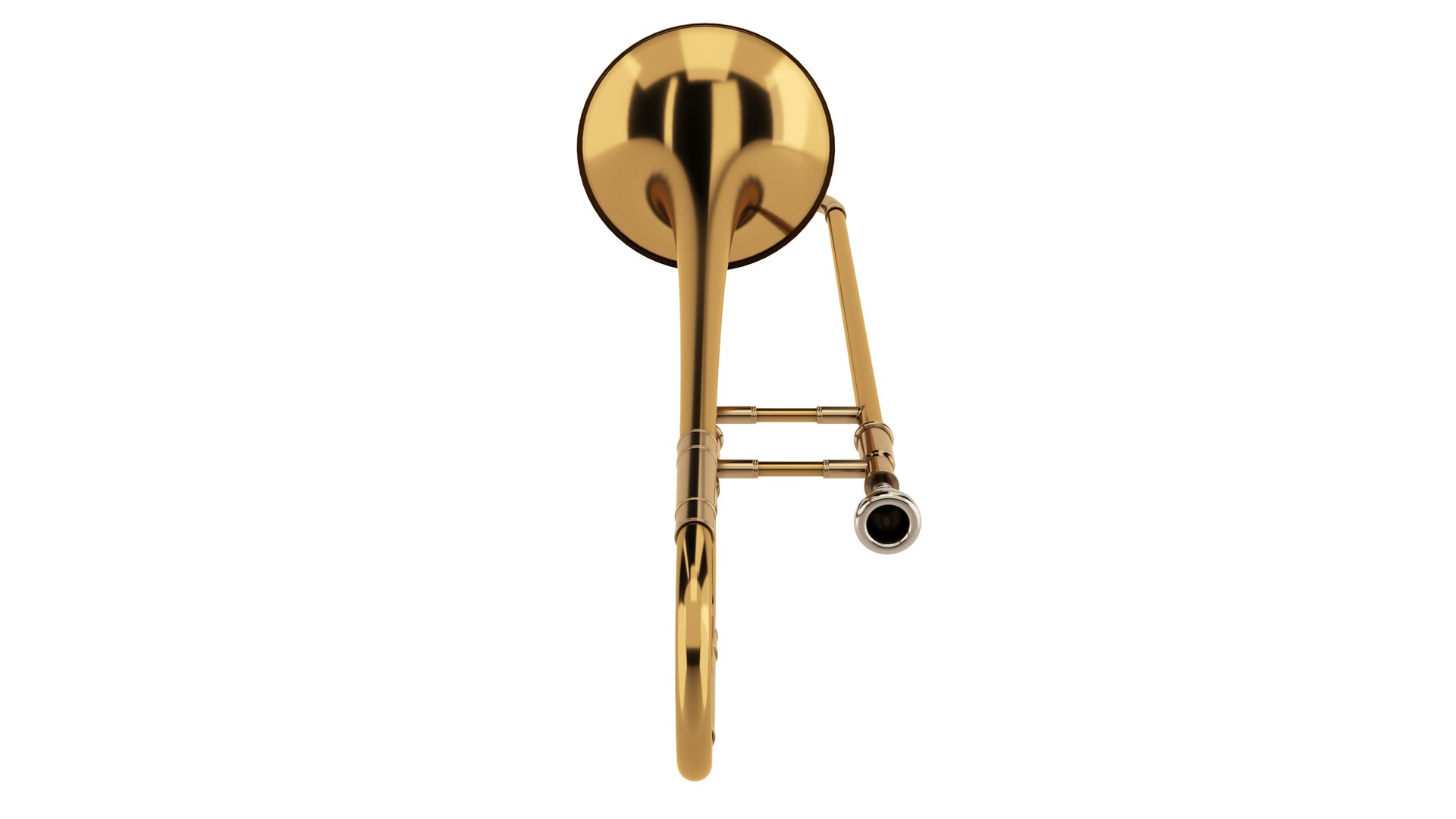 Trombone Model - TurboSquid 2014332