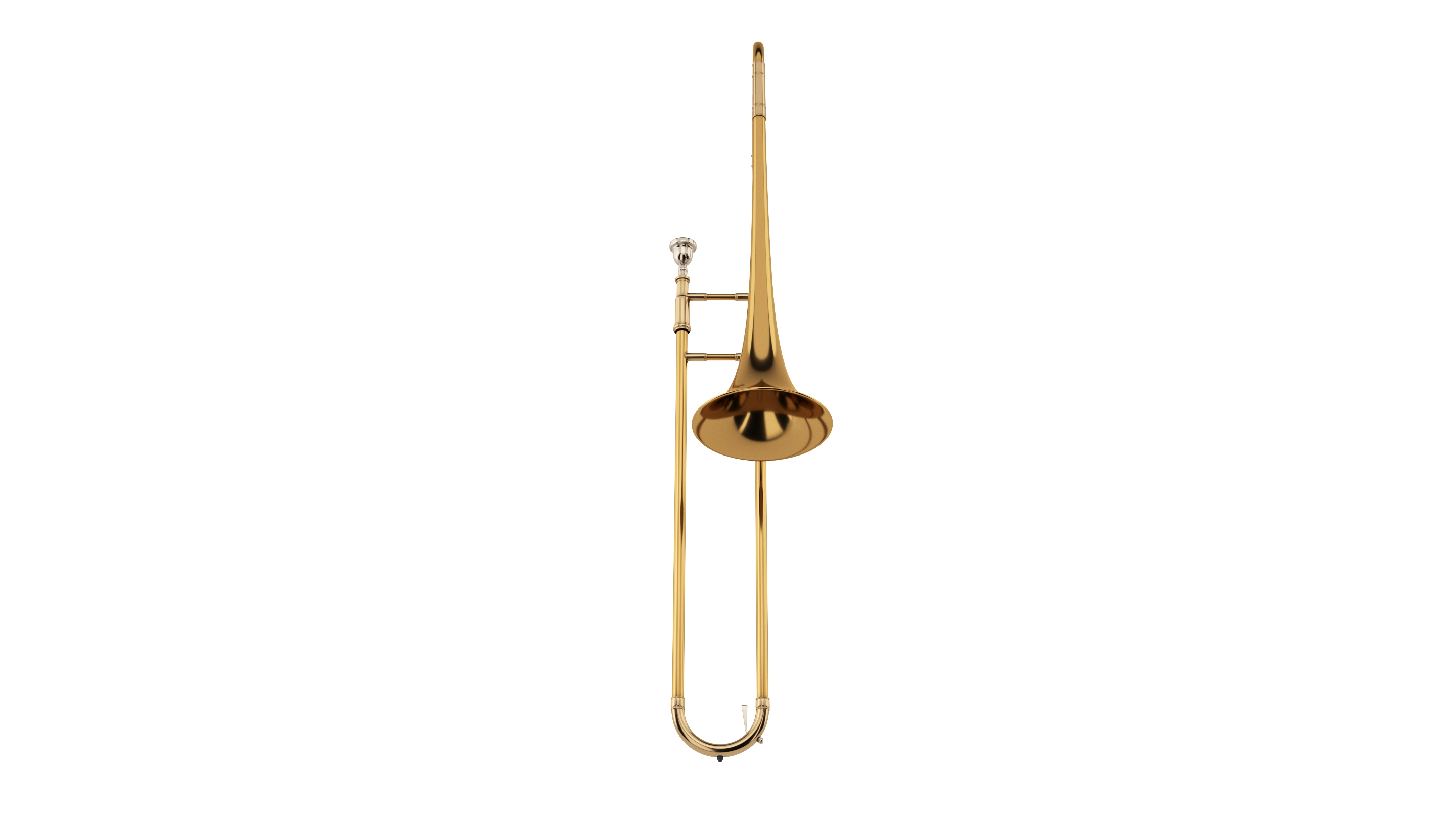 modelo 3d Trombón - TurboSquid 2014332