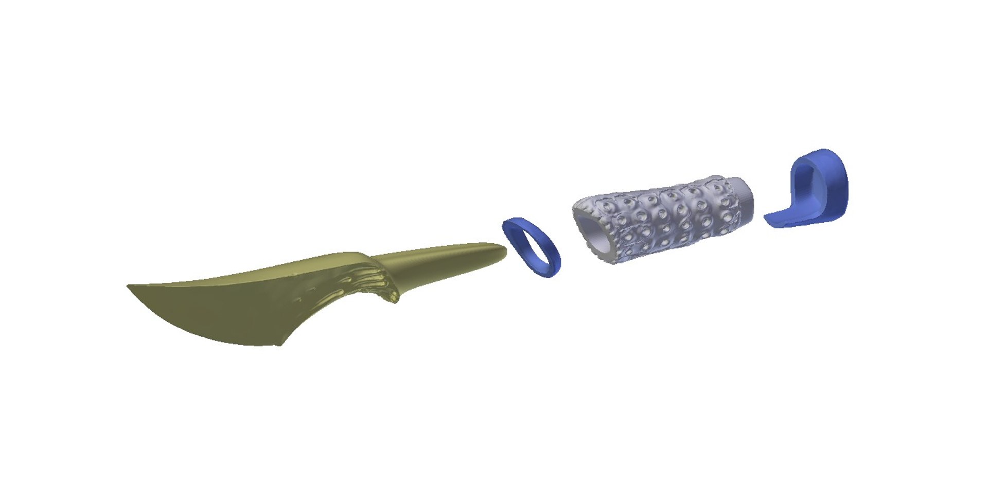 3D Model Crysknife Crys - TurboSquid 1443913