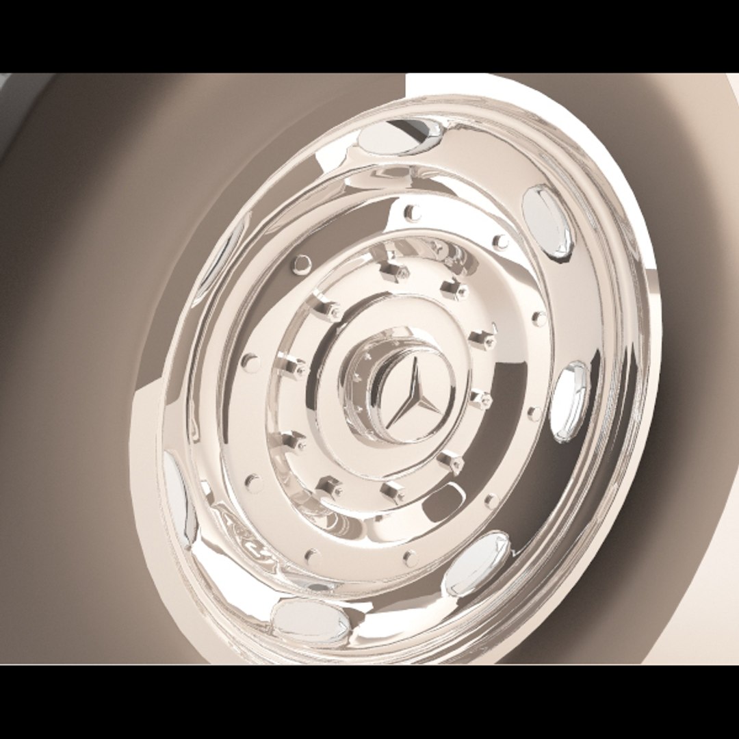 Tire Rim 3d Model