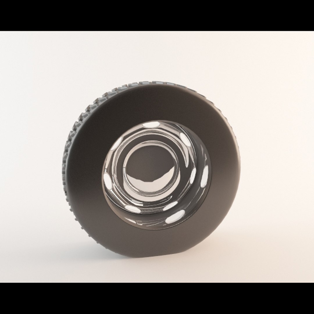 Tire Rim 3d Model