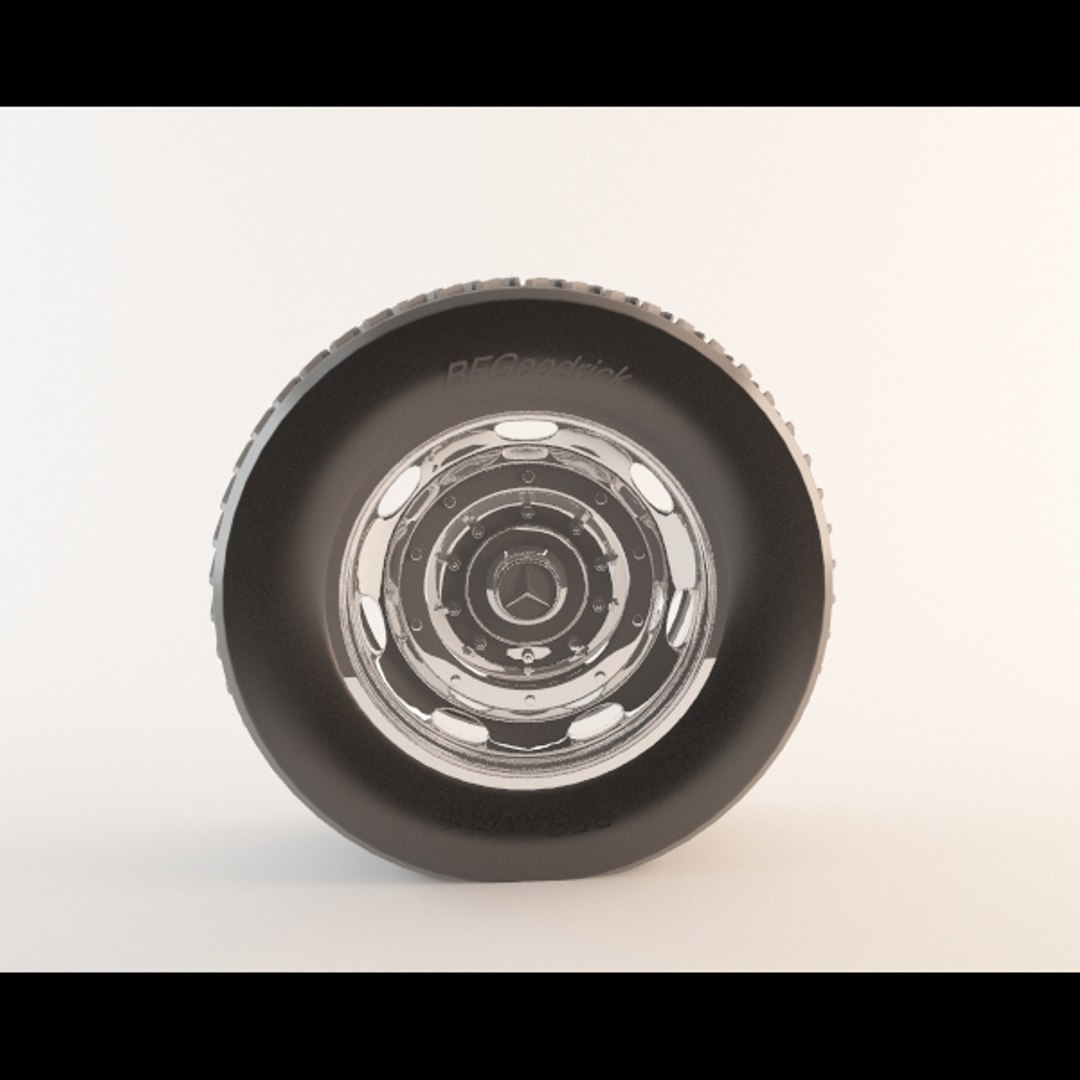 Tire Rim 3d Model
