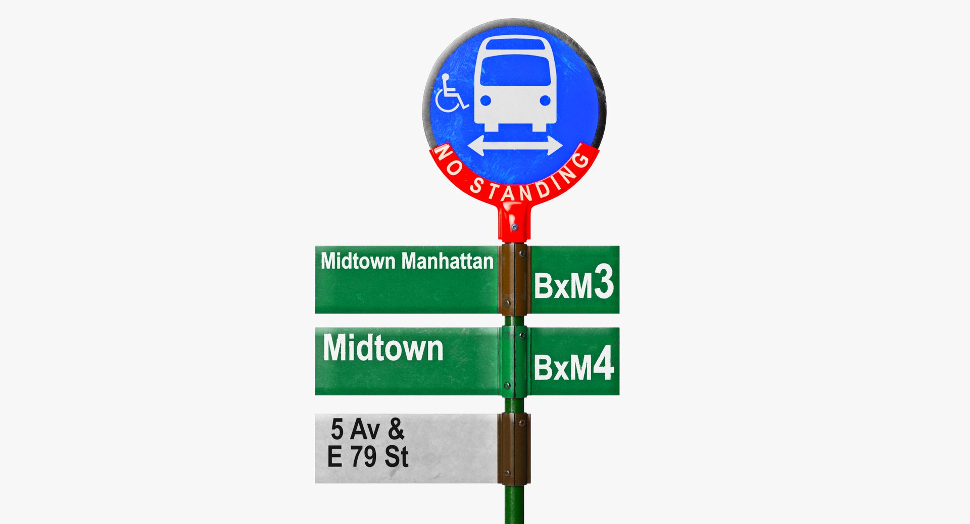 3D Street Signs - TurboSquid 1384806