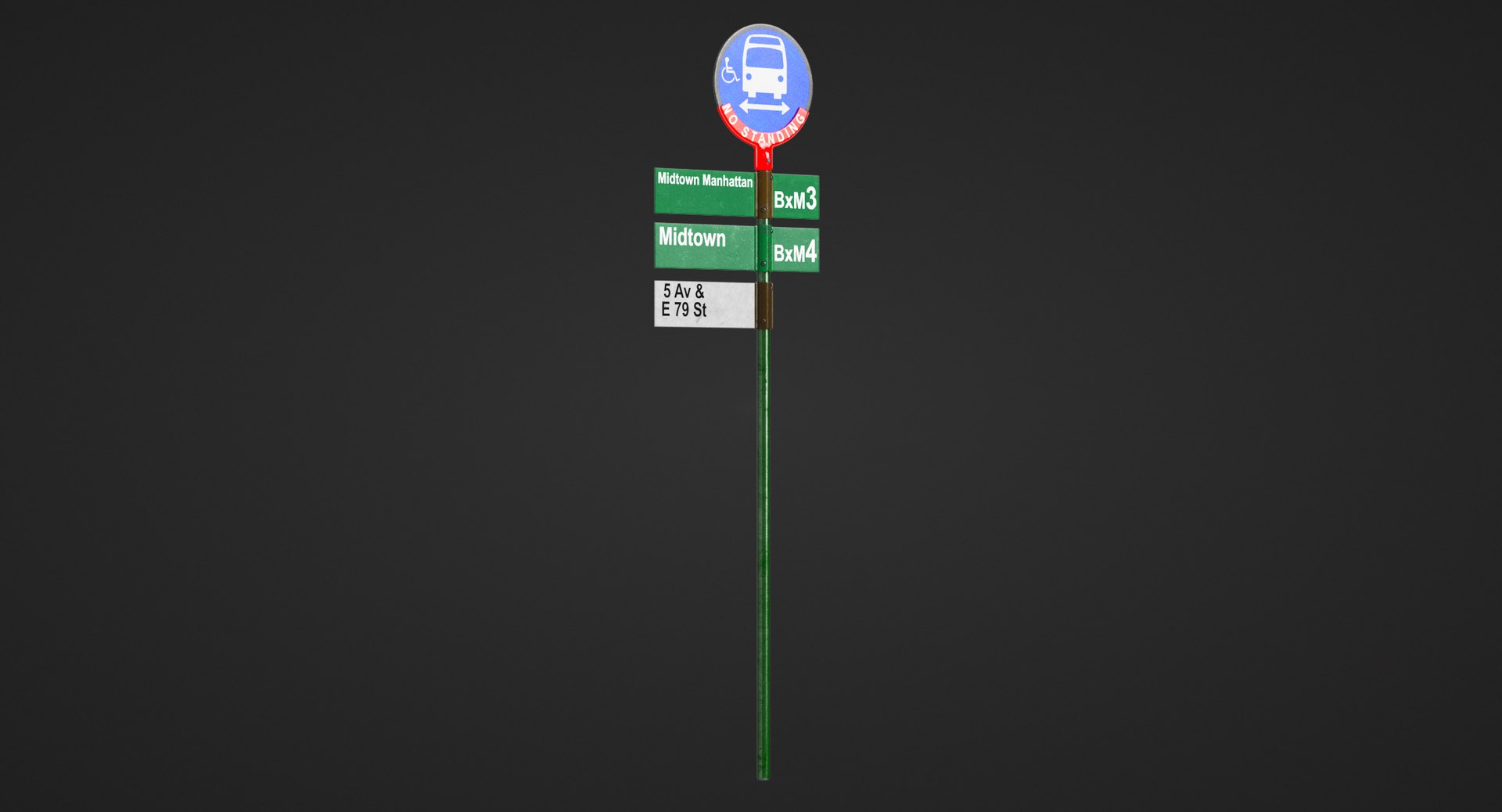 3D Street Signs - TurboSquid 1384806