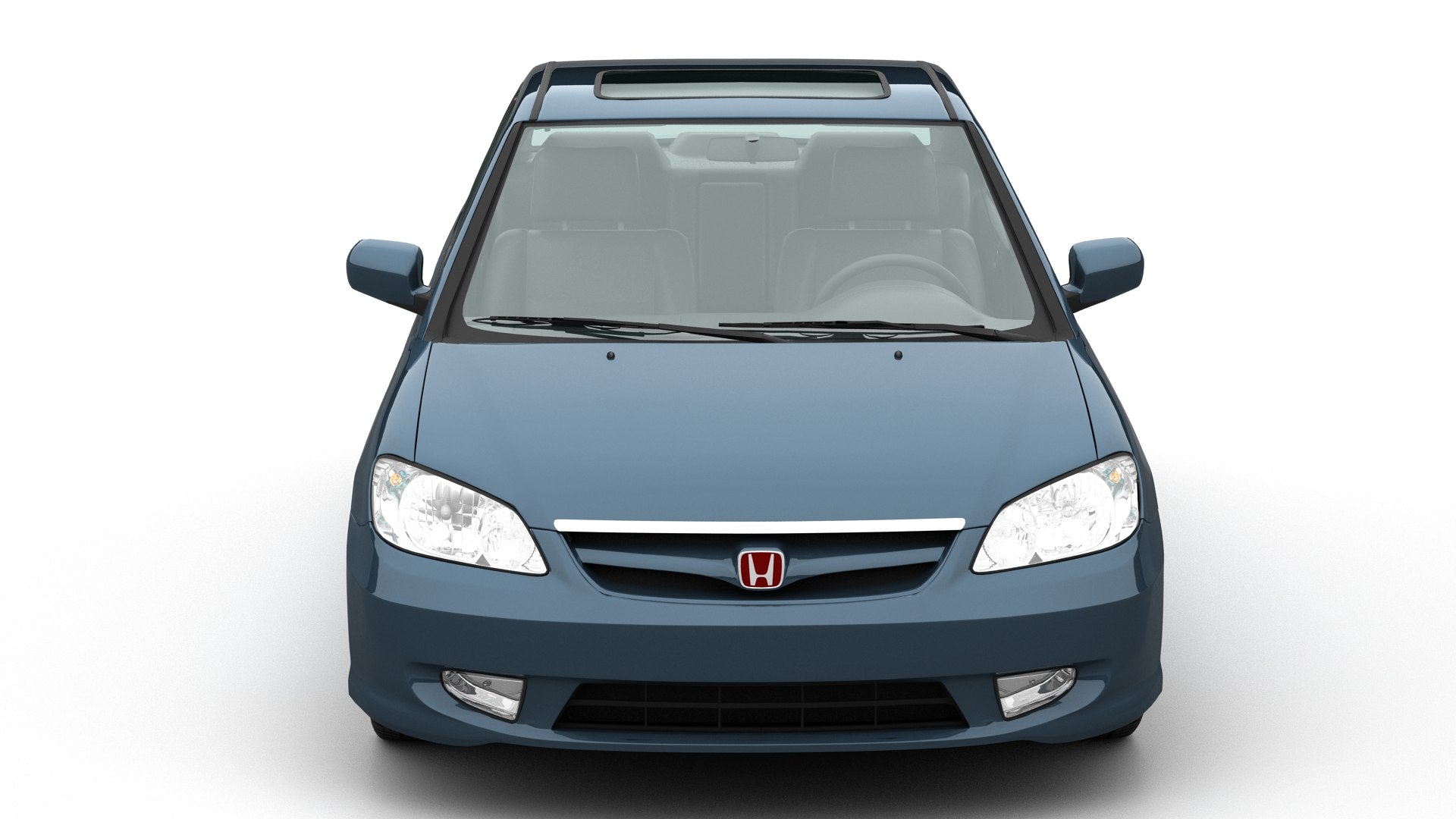 Honda Civic VTEC 2 Model - TurboSquid 2129624