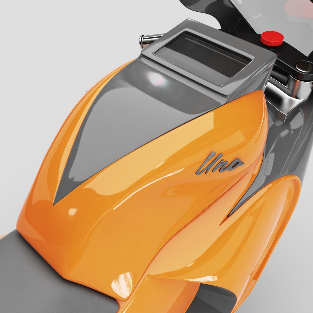 3d Uno Electric Motorcycle