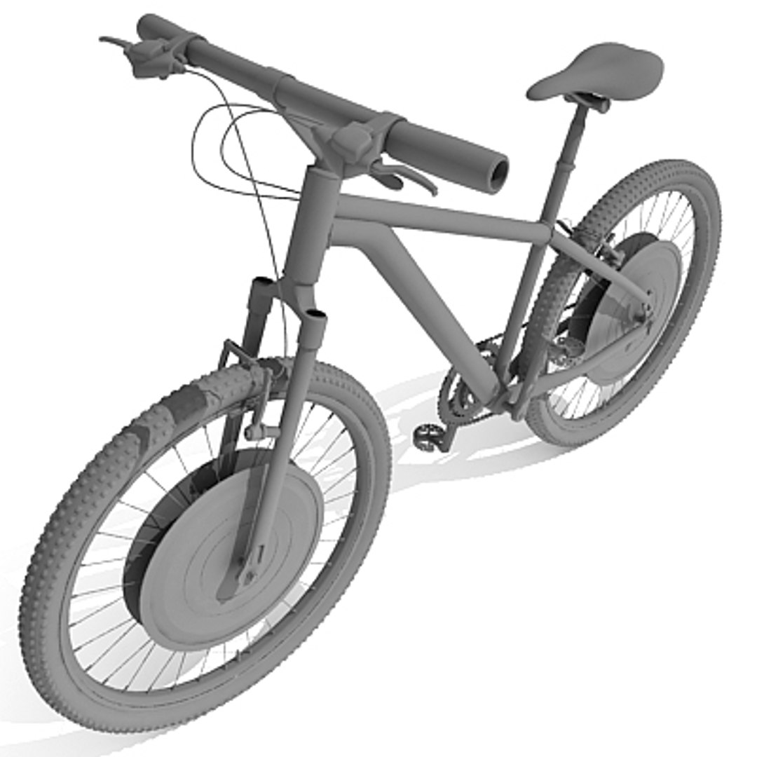 3d Mountain Bike Model
